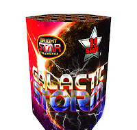 Galactic Storm 19 Shot Barrage – The Firework Factory UK